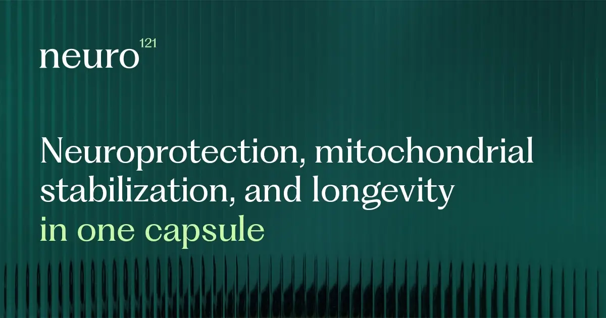 Neuroprotection & longevity in one capsule - NEURO 121